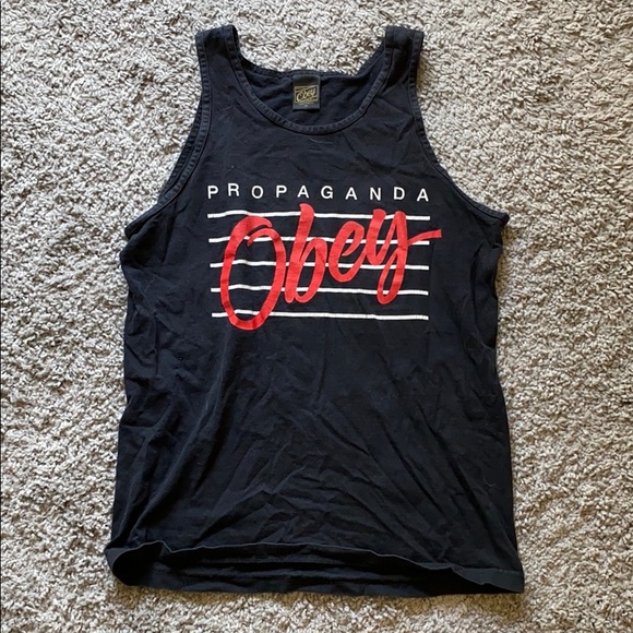 Obey | Shirts | Mens Obey Tank Top | Poshmark